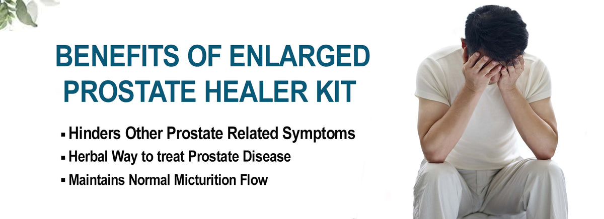 Enlarged Prostate Healer Kit – Ayurvedayogashram